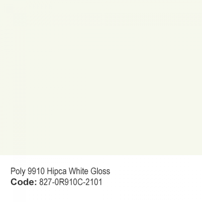 Poly 9910 Hipca White Gloss