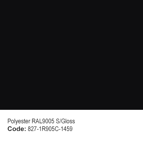 Polyester RAL9005 S/Gloss